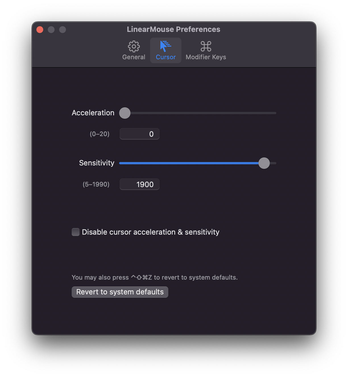 Macのマウス速度を一定に設定 | macorin's blog